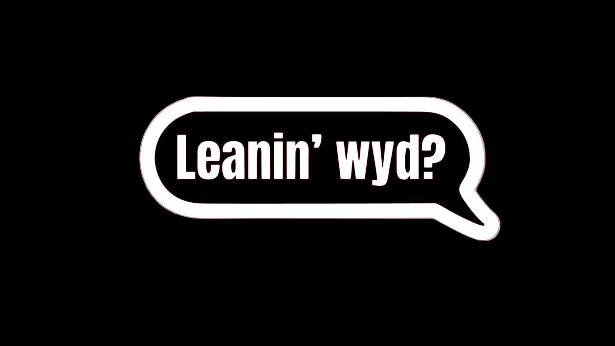leanin’ wyd? Decal – Kountry Kustoms